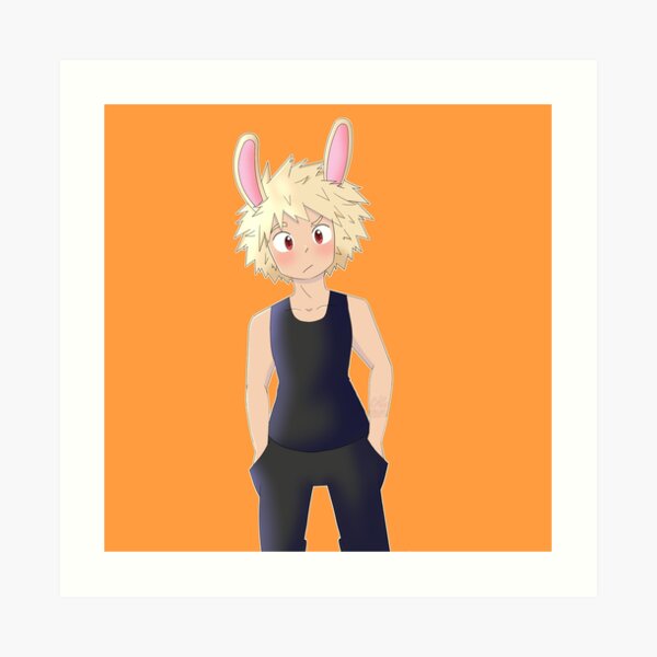 My Hero Academia Bunny Art Prints | Redbubble