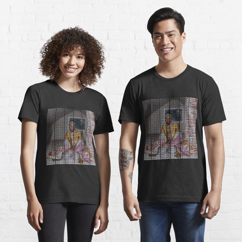 "JPEGMAFIA (All My Heroes Are Cornballs) Text Design" T-shirt for Sale ...