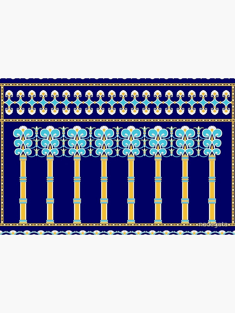 Gates Of Babylon Bath Mat