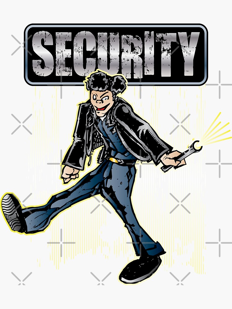"Private Security Guard" Sticker for Sale by WBGraphix | Redbubble