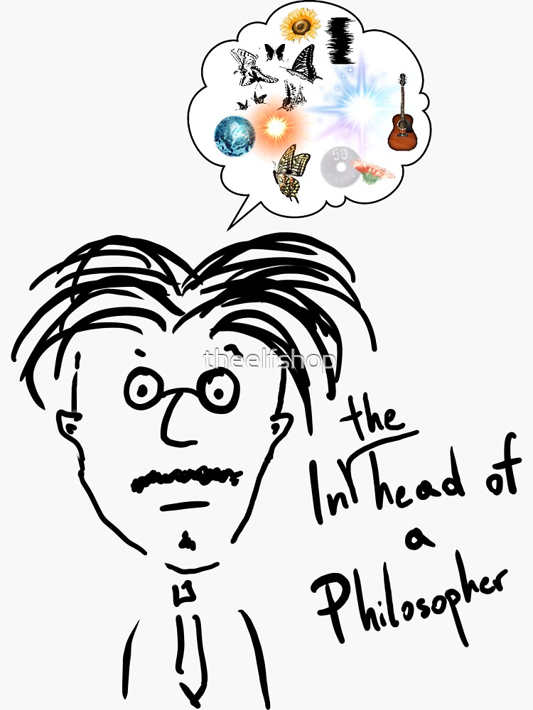 "Philosophy" Sticker for Sale by theelfshop | Redbubble