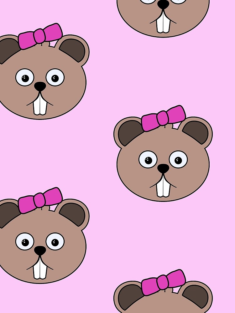"Cartoon Girl Beaver Face" Mini Skirt for Sale by mdkgraphics | Redbubble