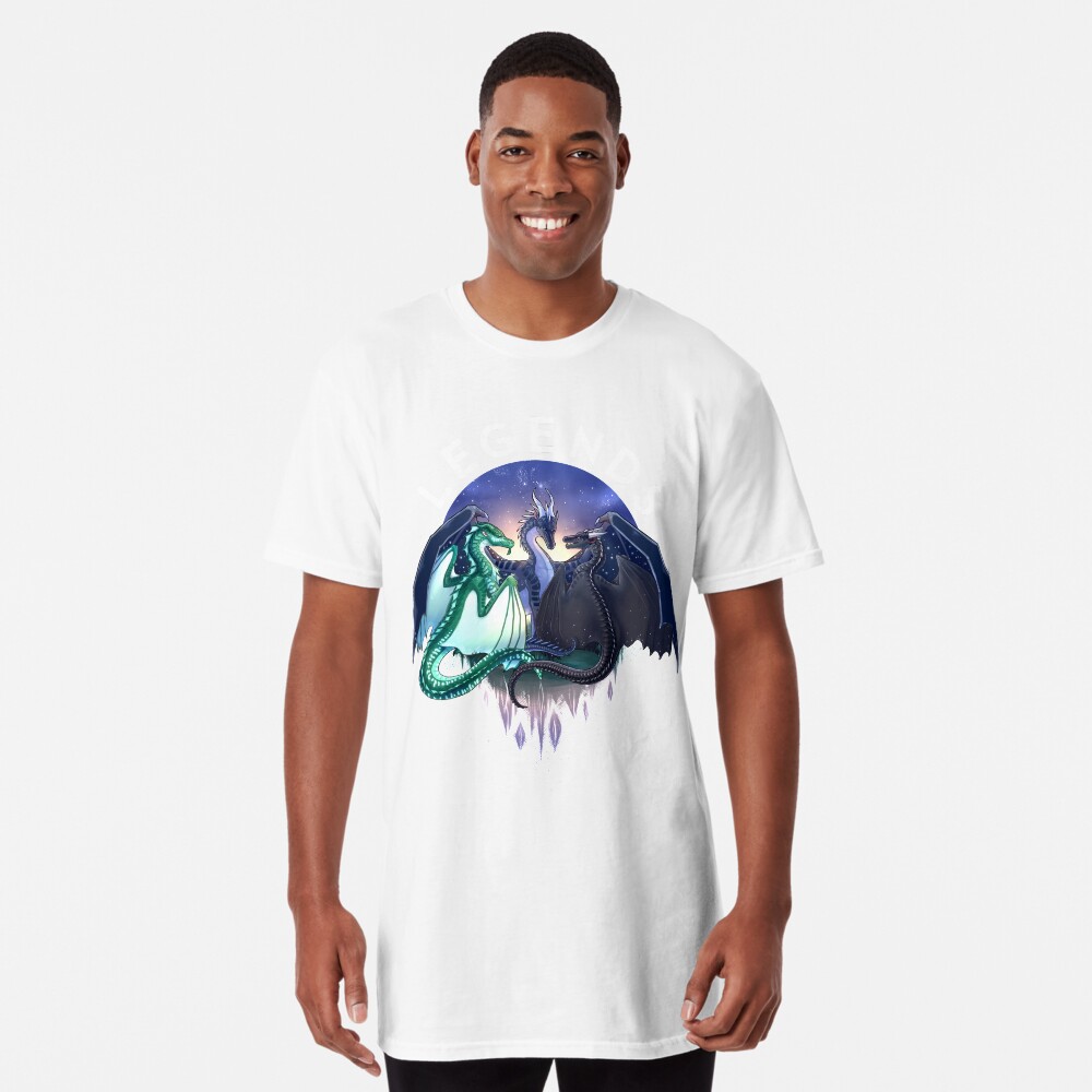 "Wings of Fire - Legends - Fathom, Darkstalker, Clearsight" Sticker for ...