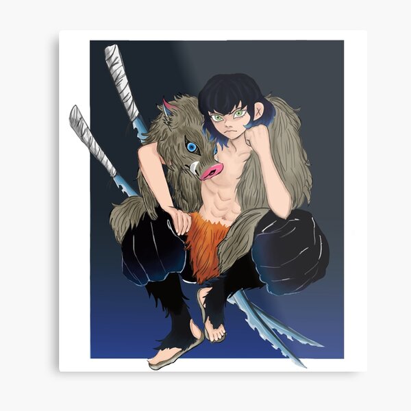Inosuke Demon Slayer Metal Prints | Redbubble