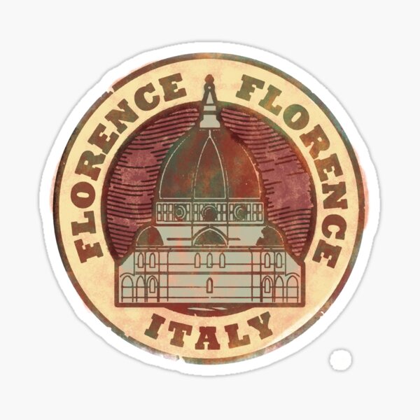 "Florence" Sticker for Sale by bubbliciousart | Redbubble