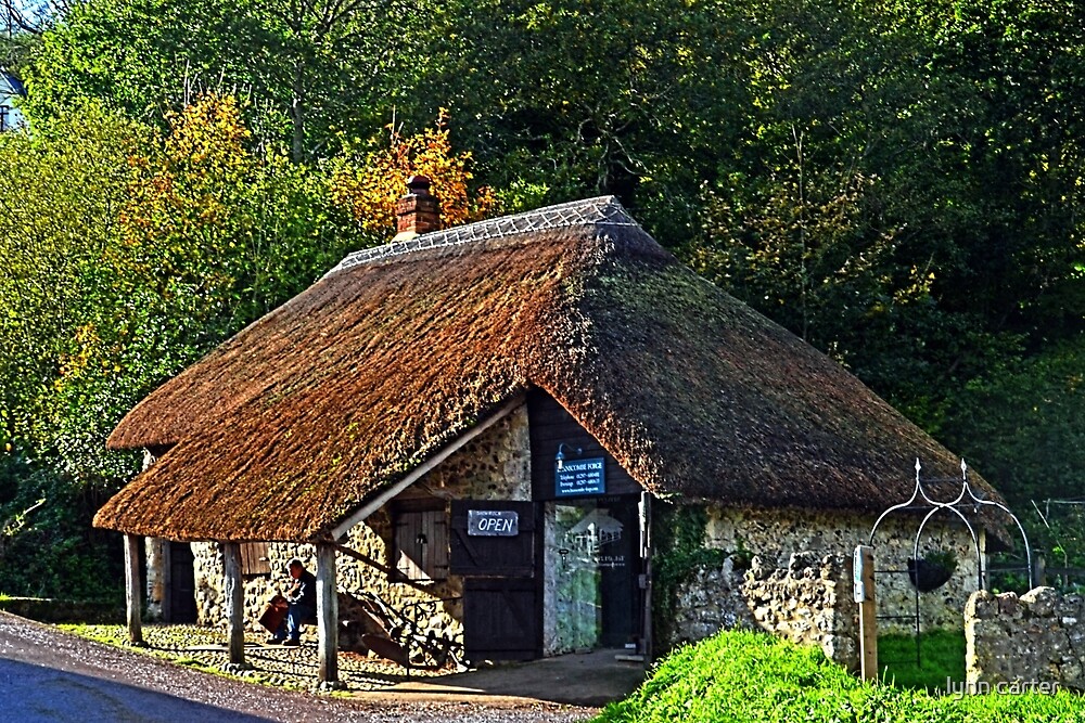"Branscombe Forge At Branscombe, Devon UK" by lynn carter | Redbubble