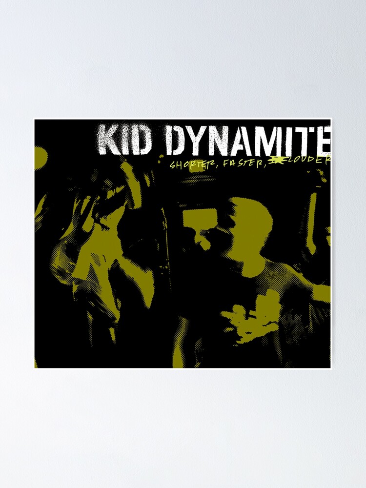 "Kid Dynamite" Poster for Sale by rippingthrash | Redbubble