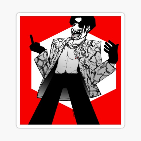 "mad dog" Sticker by shamby | Redbubble