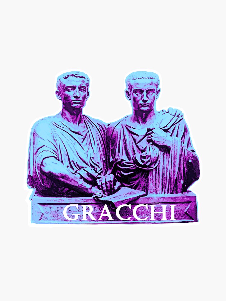 "Gracchi Brothers " Sticker for Sale by WillowNox7 | Redbubble