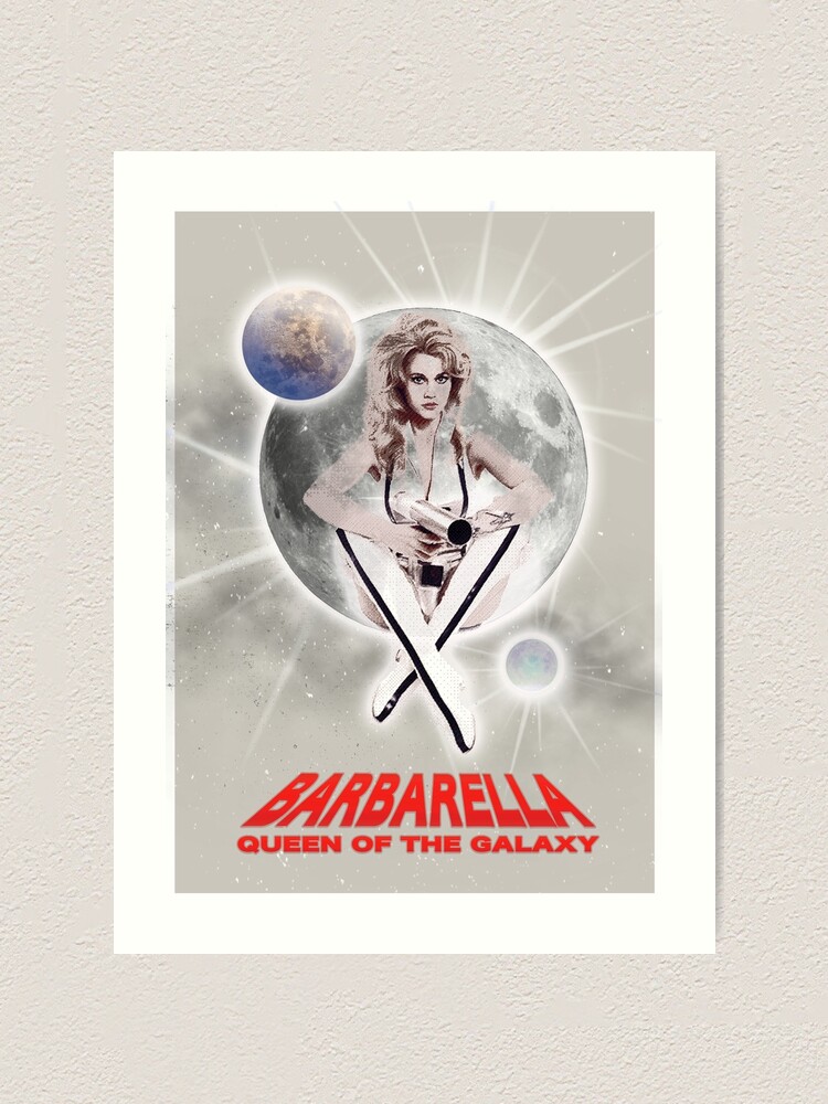 "Barbarella Queen Of The Galaxy Fan Art" Art Print for Sale by DataDumb ...