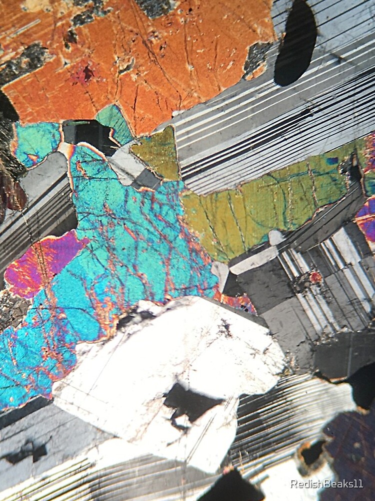 "Skaergaard Gabbro thin section" iPhone Case for Sale by RedishBeaks11 ...