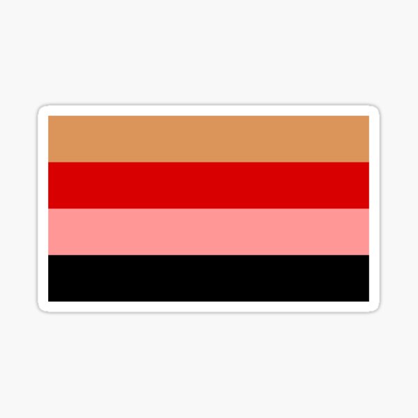 "Cannibalism Pride Flag" Sticker for Sale by nomi-starry | Redbubble