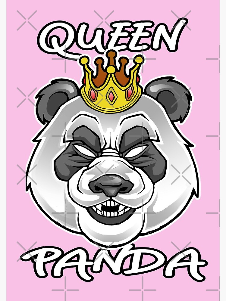 "Funny Panda Queen" Spiral Notebook for Sale by dnlribeiro88 | Redbubble