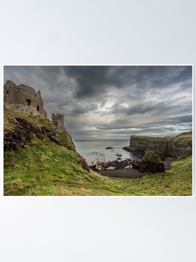 "Dunluce Castle" Poster by mattmalloy | Redbubble