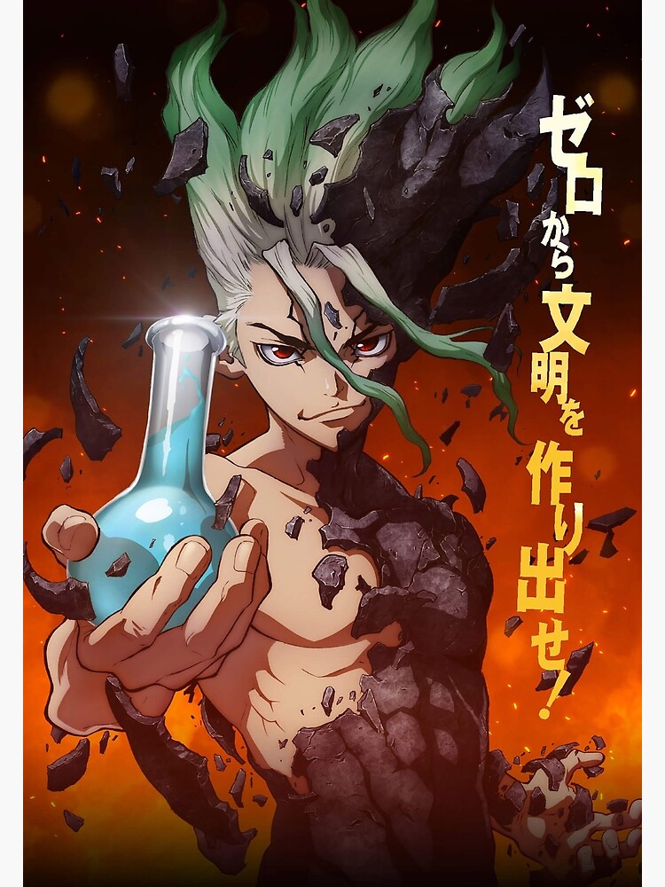 "Dr. Stone poster" Photographic Print for Sale by fusudrama | Redbubble