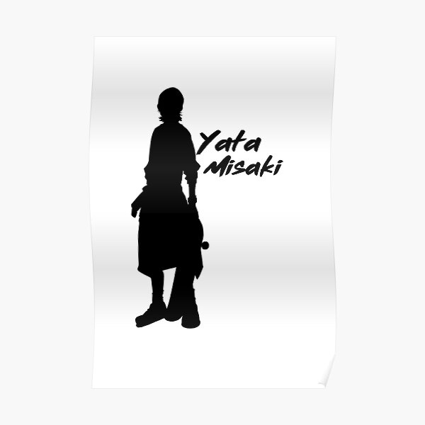 "Yata Misaki Silhouette" Poster by mizuneminamiki | Redbubble