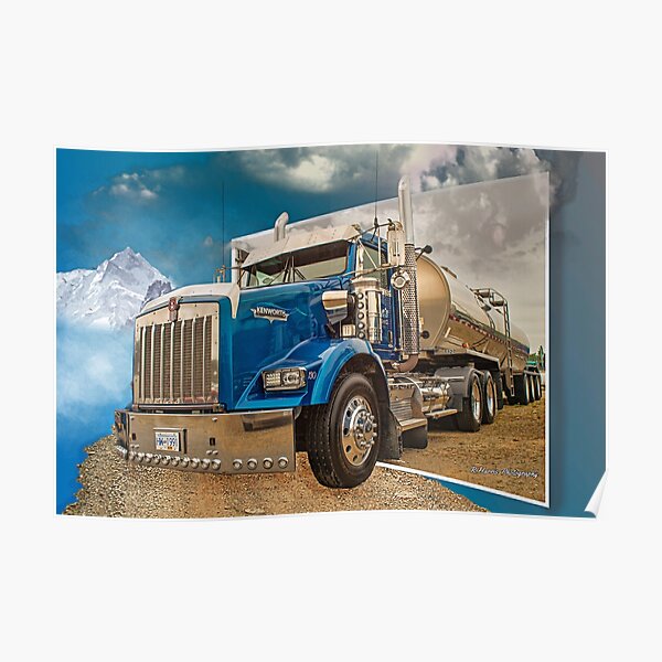 "Tanker Truck out of picture" Poster for Sale by rharrisphotos | Redbubble