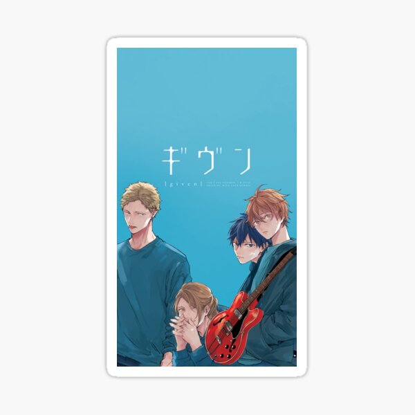 "Given poster" Sticker for Sale by fusudrama | Redbubble