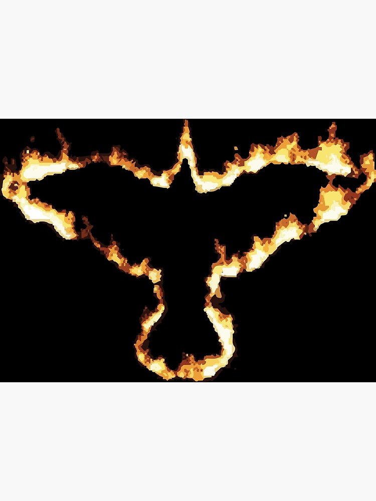 The Crow Fire Logo Logo Of Crow In Golden Color Stock Vector Image