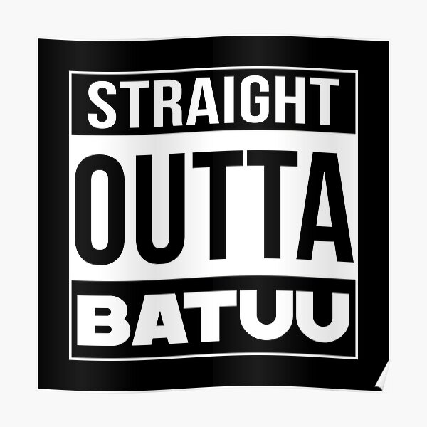 "Straight Outta Batuu" Poster by FandomTrading | Redbubble