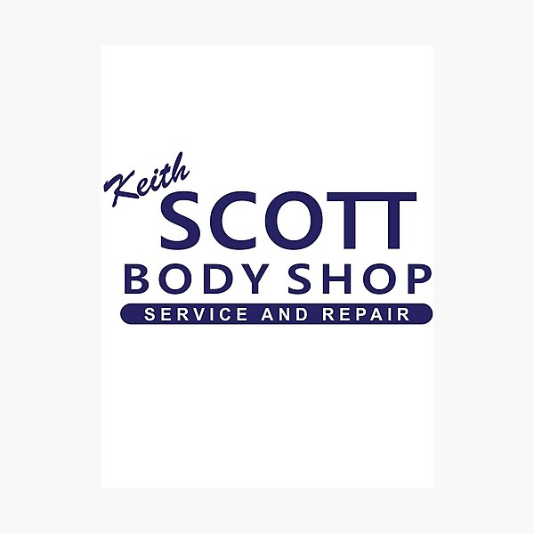 "One Tree Hill - Keith Scott Body Shop" Photographic Print for Sale by ...
