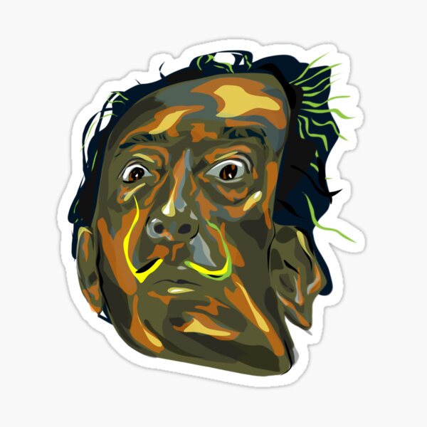 "Salvador Dali" Sticker for Sale by reemwwaheed | Redbubble