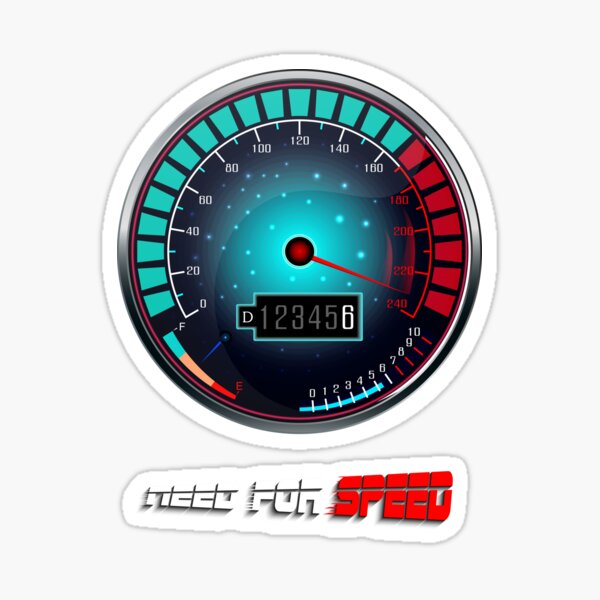 "Need for some speed" Sticker for Sale by hypnotzd | Redbubble