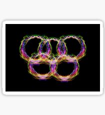 Olympic Rings Stickers | Redbubble