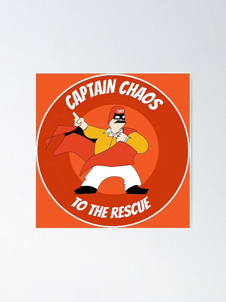 "Captain Chaos t shirt - King Of Chaos - Chaos Husband - Chaos Son - t ...