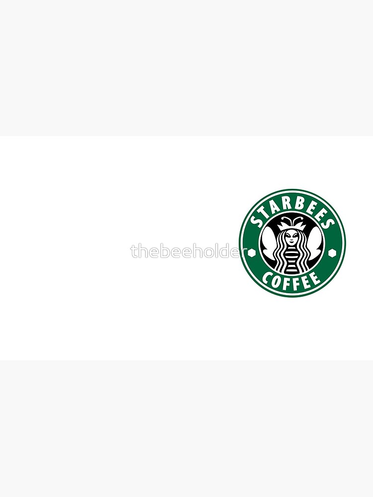 "Starbees Kaffee-Logo" Kaffeebecher von thebeeholder | Redbubble