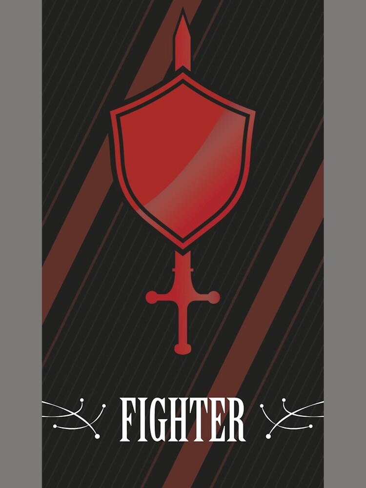 "Dungeons & Dragons Fighter Icon" iPhone Case for Sale by MulletWesker ...