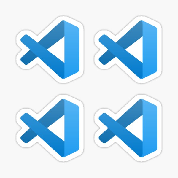 "VSCode­" Sticker by freeweb | Redbubble