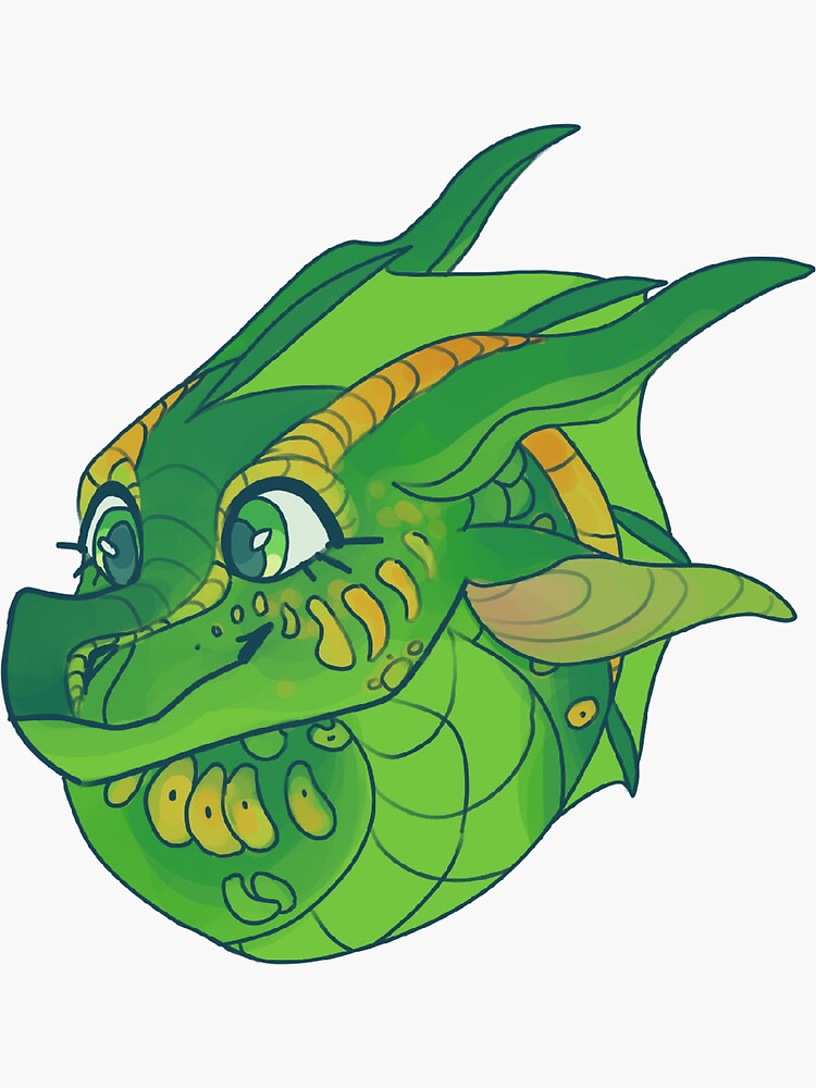"Wings of Fire Sundew" Sticker for Sale by spxcepirate | Redbubble