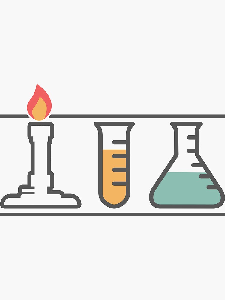 "Science Lab Equipment" Sticker by table47 | Redbubble