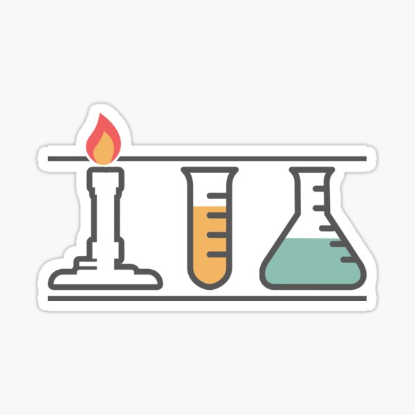 "Science Lab Equipment" Sticker by table47 | Redbubble
