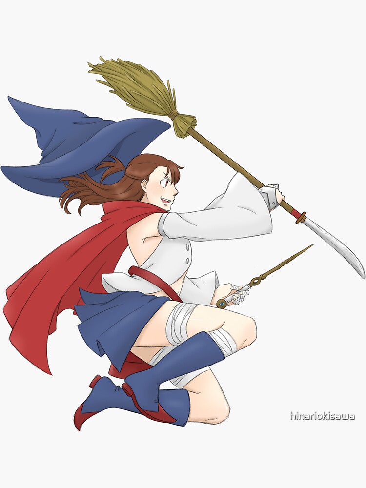 "Akko Rpg" Sticker by hinariokisawa | Redbubble