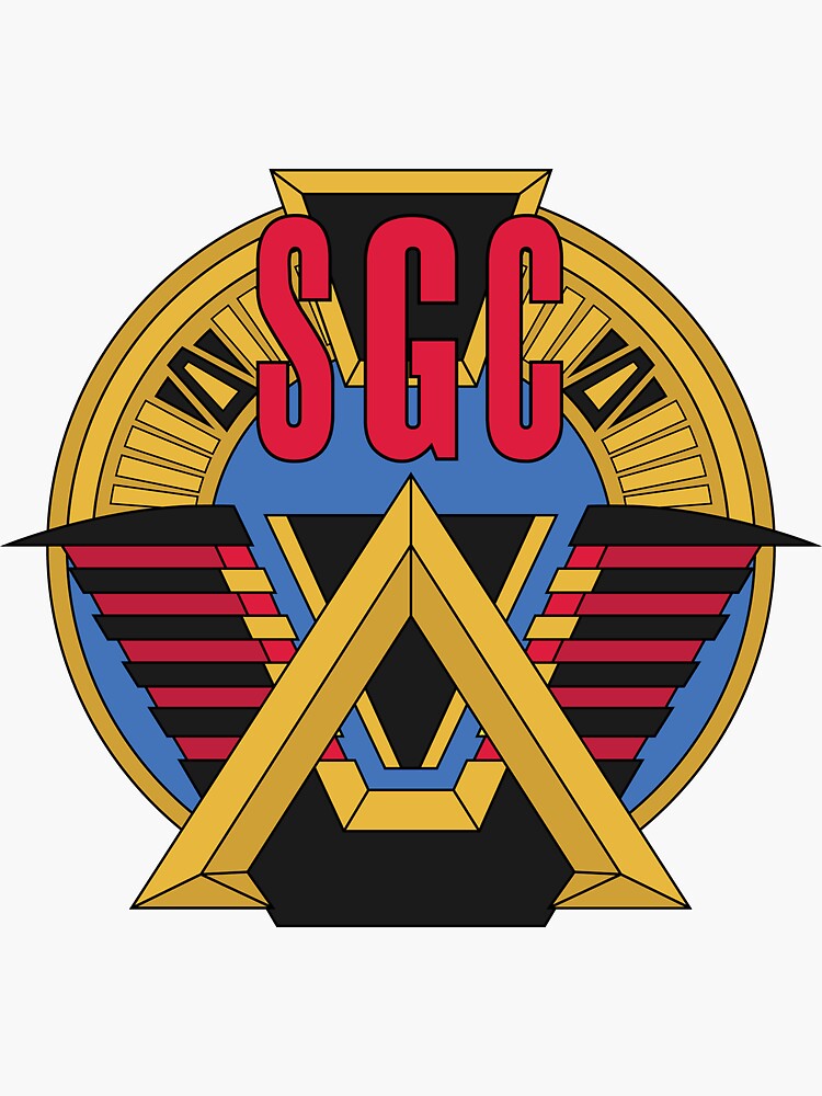 "Stargate Command" Sticker for Sale by Darasuum | Redbubble