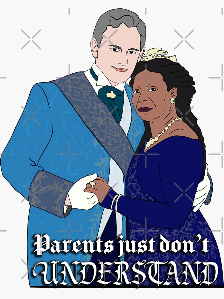 "Parents Just Don't Understand" Sticker for Sale by thecompassrose ...