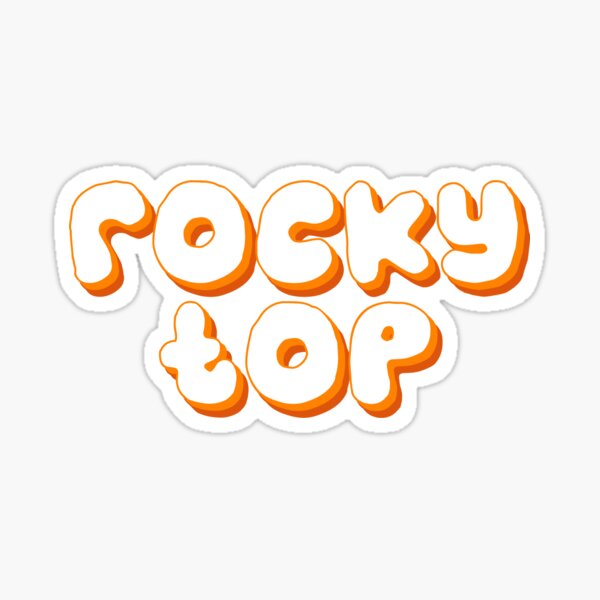 "Rocky Top University of Tennessee" Sticker for Sale by kkosmicki ...