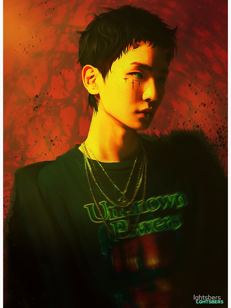 "SHINee key | lucifer" Sticker by lghtsbers | Redbubble