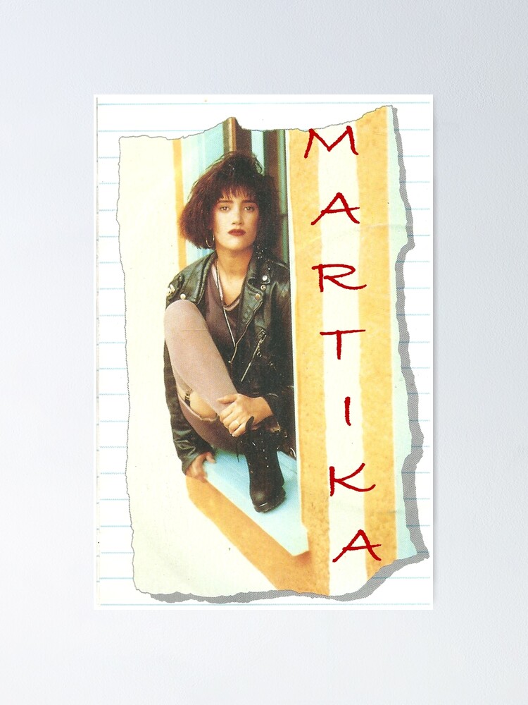 "Martika 80s Pop Icon" Poster by SentimentalAF | Redbubble
