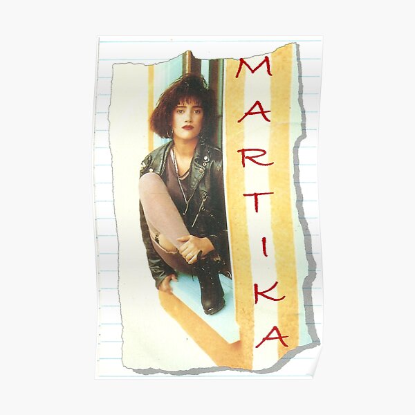 "Martika 80s Pop Icon" Poster by SentimentalAF | Redbubble