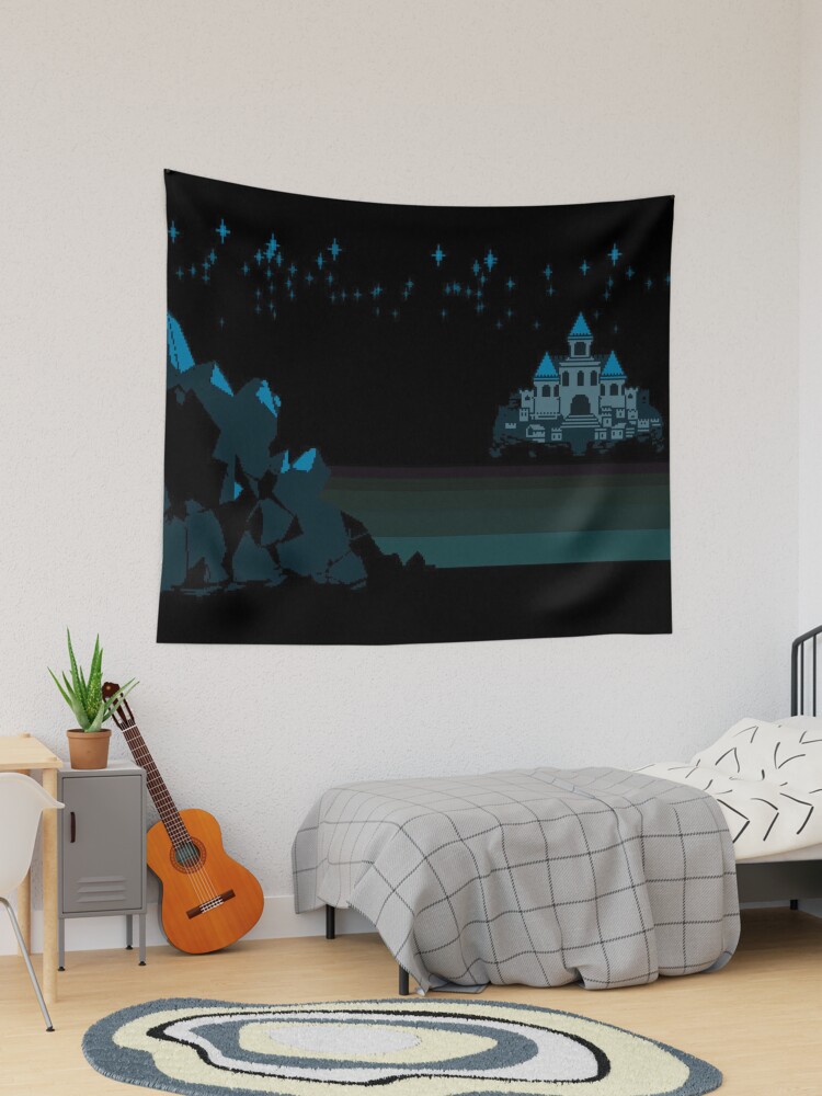 "View of the Castle from Undertale" Tapestry for Sale by merelynnr ...