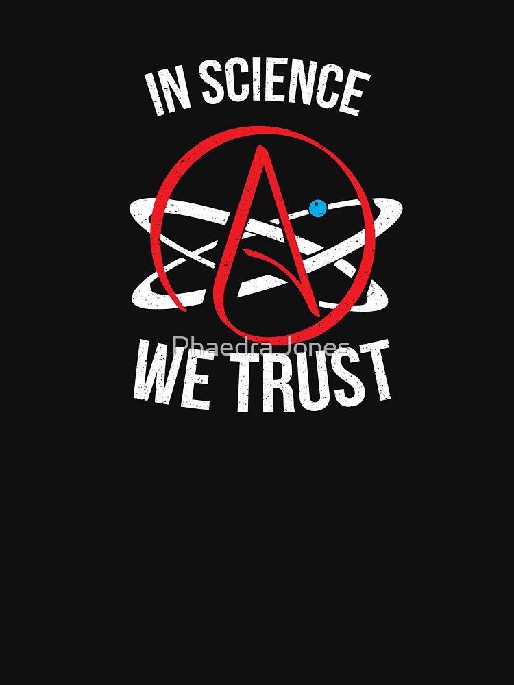 "Atheism Science Atom Logo Atheist" Essential T-Shirt for Sale by ...