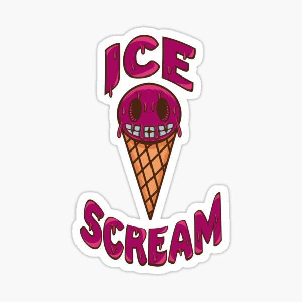 "Ice Scream" Sticker by Ilhanmansis | Redbubble