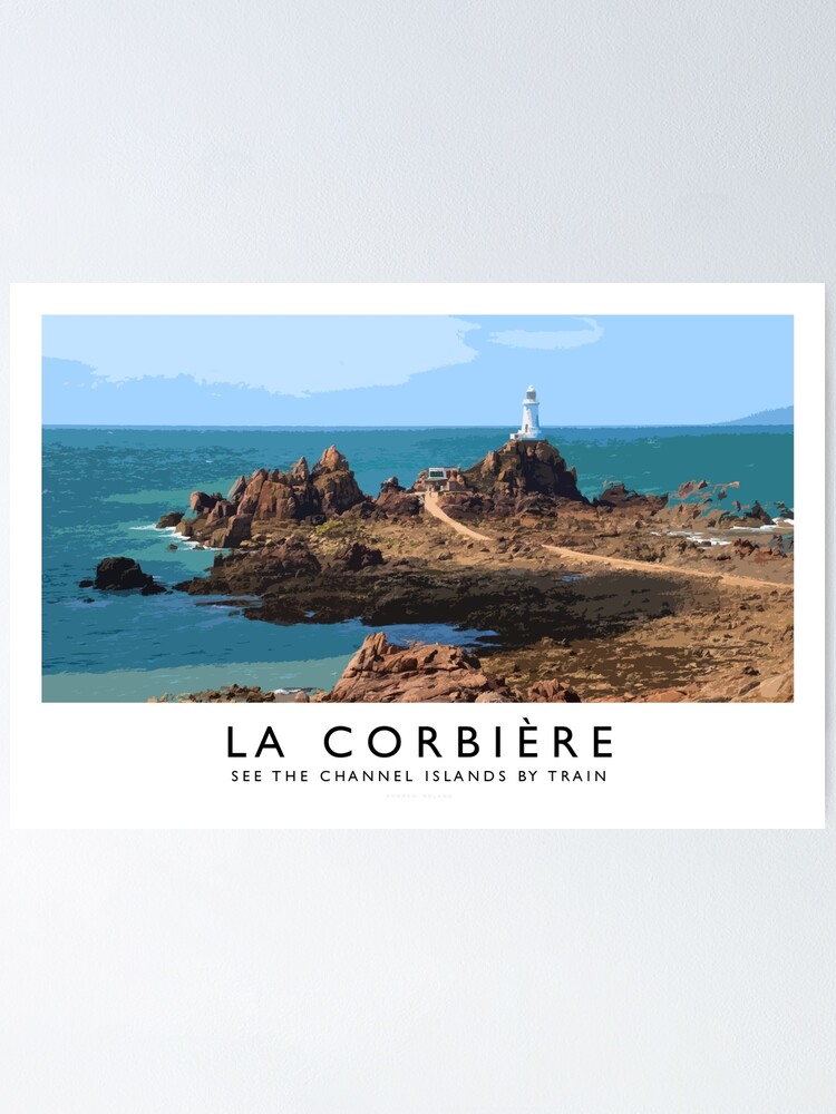 "La Corbière (Railway Poster)" Poster by andrewroland | Redbubble