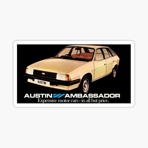 "AUSTIN AMBASSADOR" Sticker for Sale by ThrowbackM2 | Redbubble