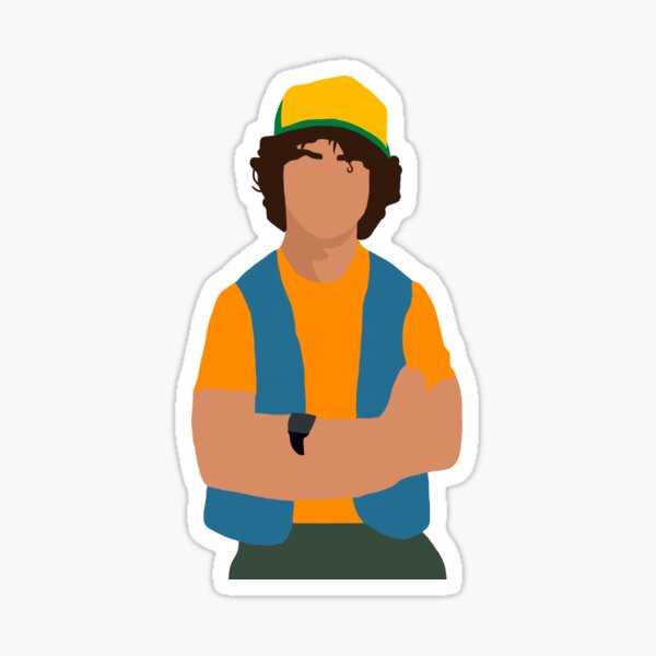 Sticker « Dustin Henderson- Stranger Things », par -Ches | Redbubble