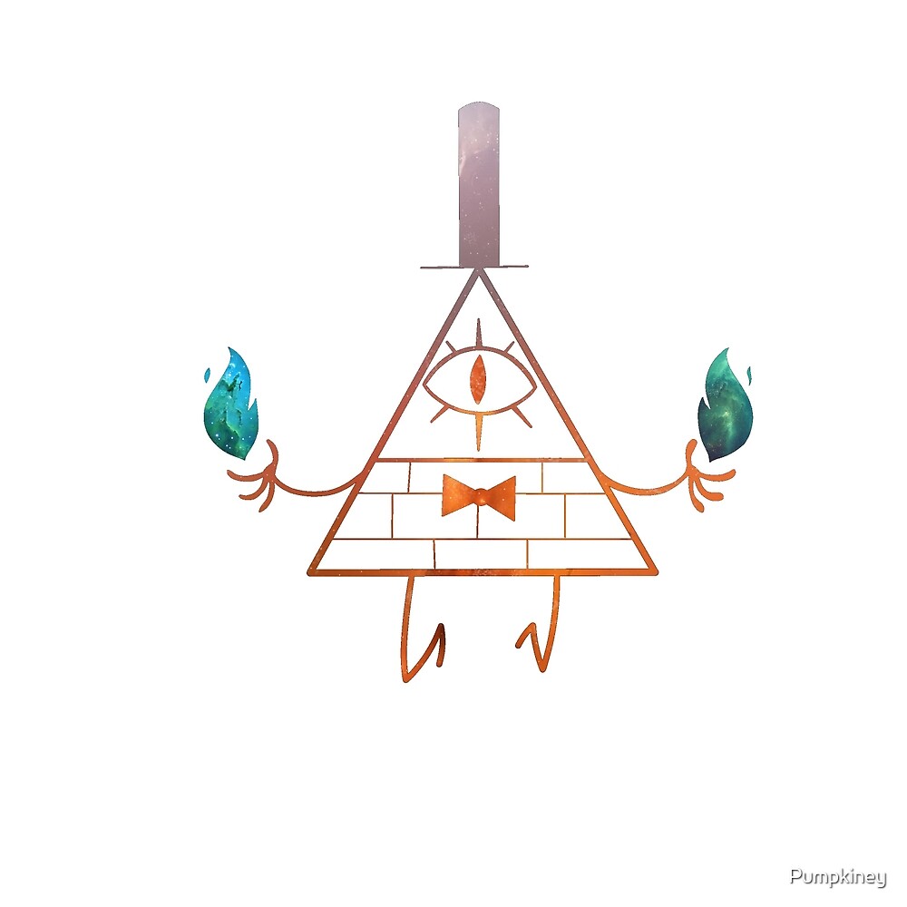 "Bill Cipher (Light Ver.)" by Pumpkiney | Redbubble