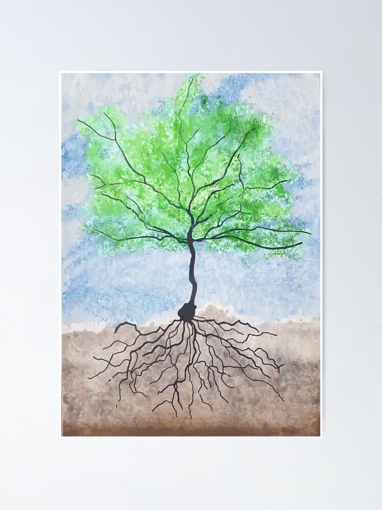 "Thinking Tree" Poster by kdeane | Redbubble